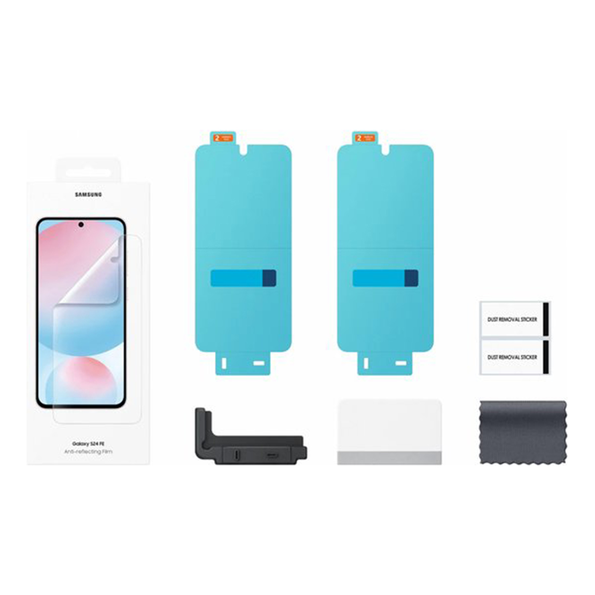 Näytönsuoja Kalvo Galaxy S24 FE Oleofobinen Naarmuuntumaton - 28,41 ...