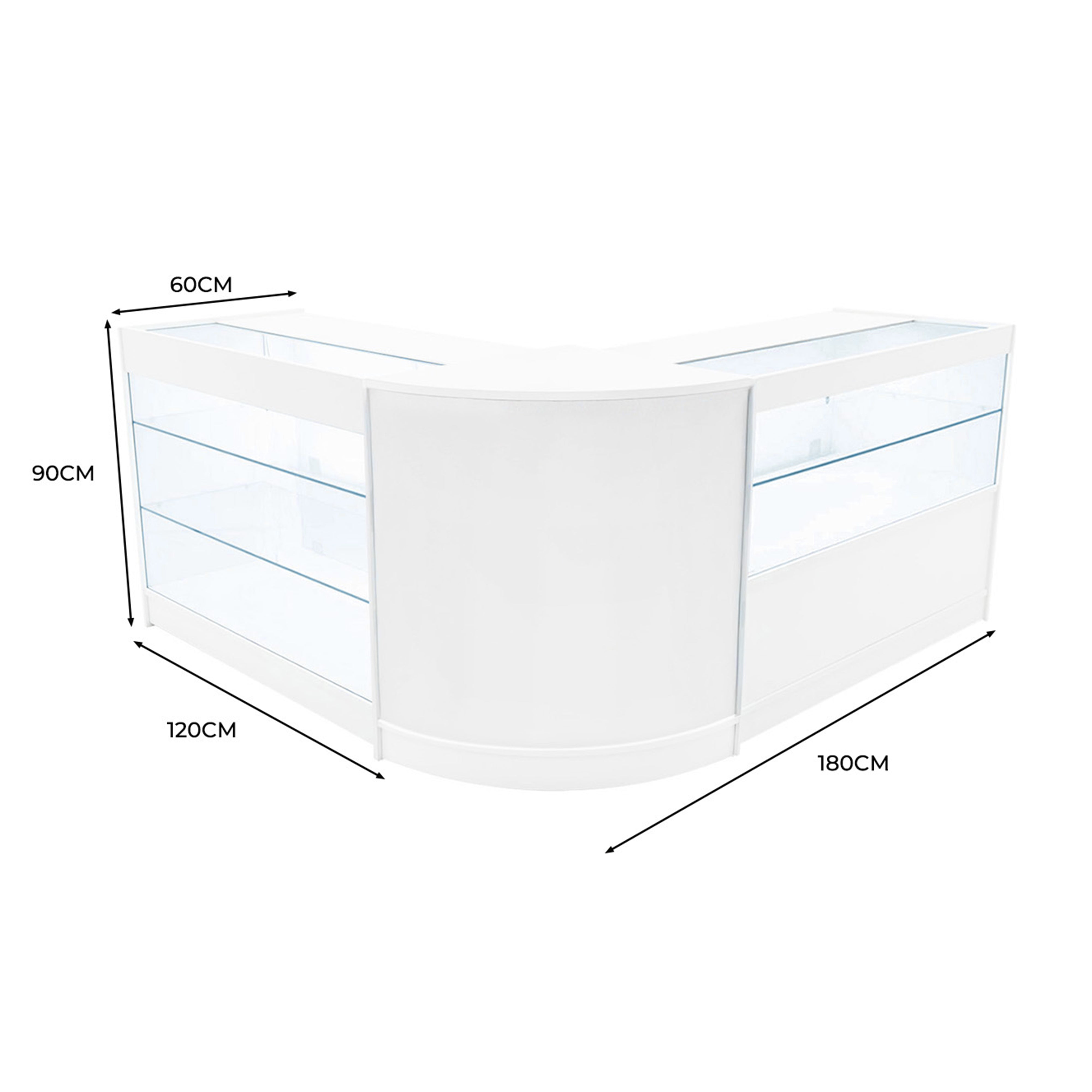 Hera LED-myymälätiskisarja K1200, C1200 ja CM60 - Valkoinen - 1 106,99 ...
