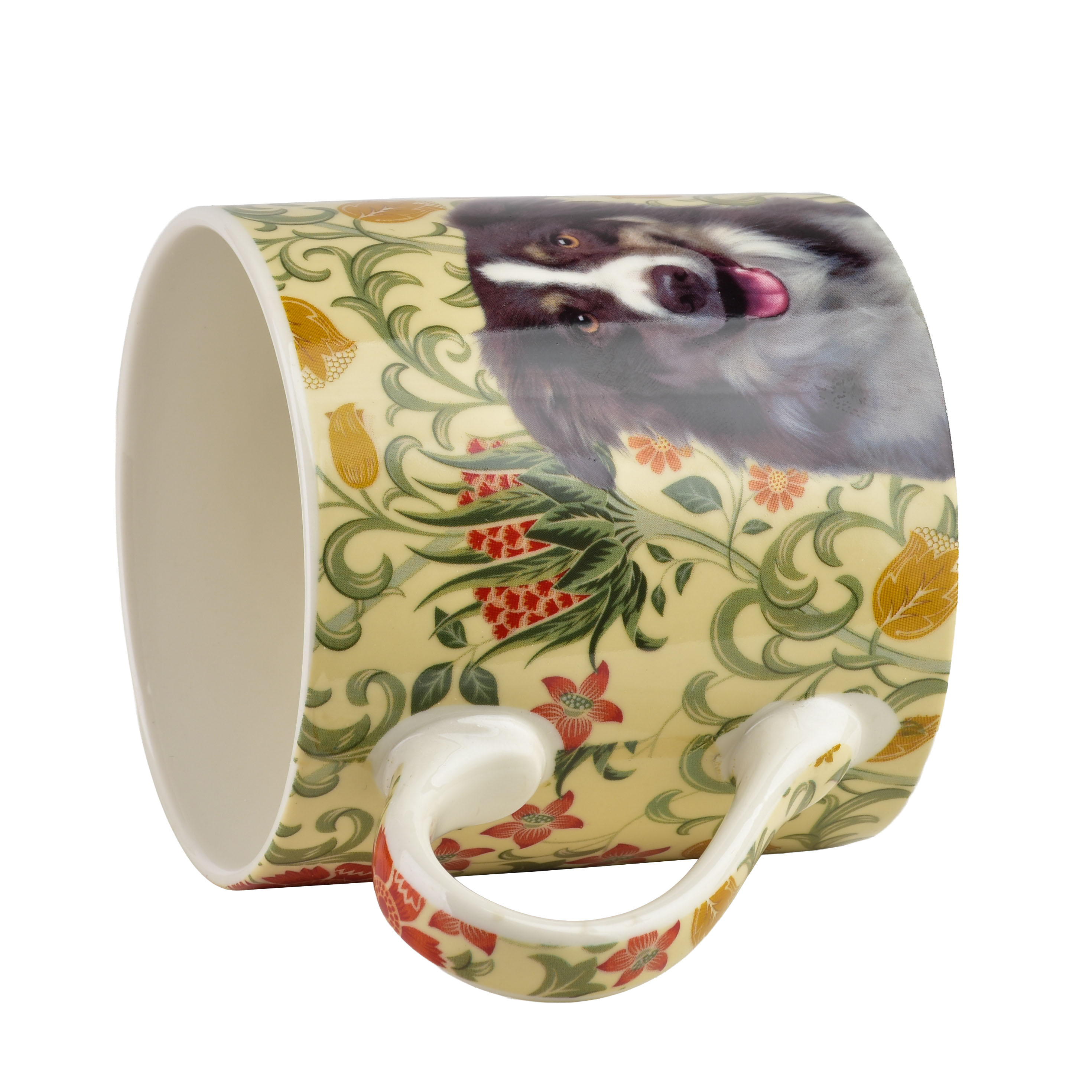 Muki posliini NOYA Border Collie 9x13x9 cm monivärinen 1 kpl - 16,03 ...