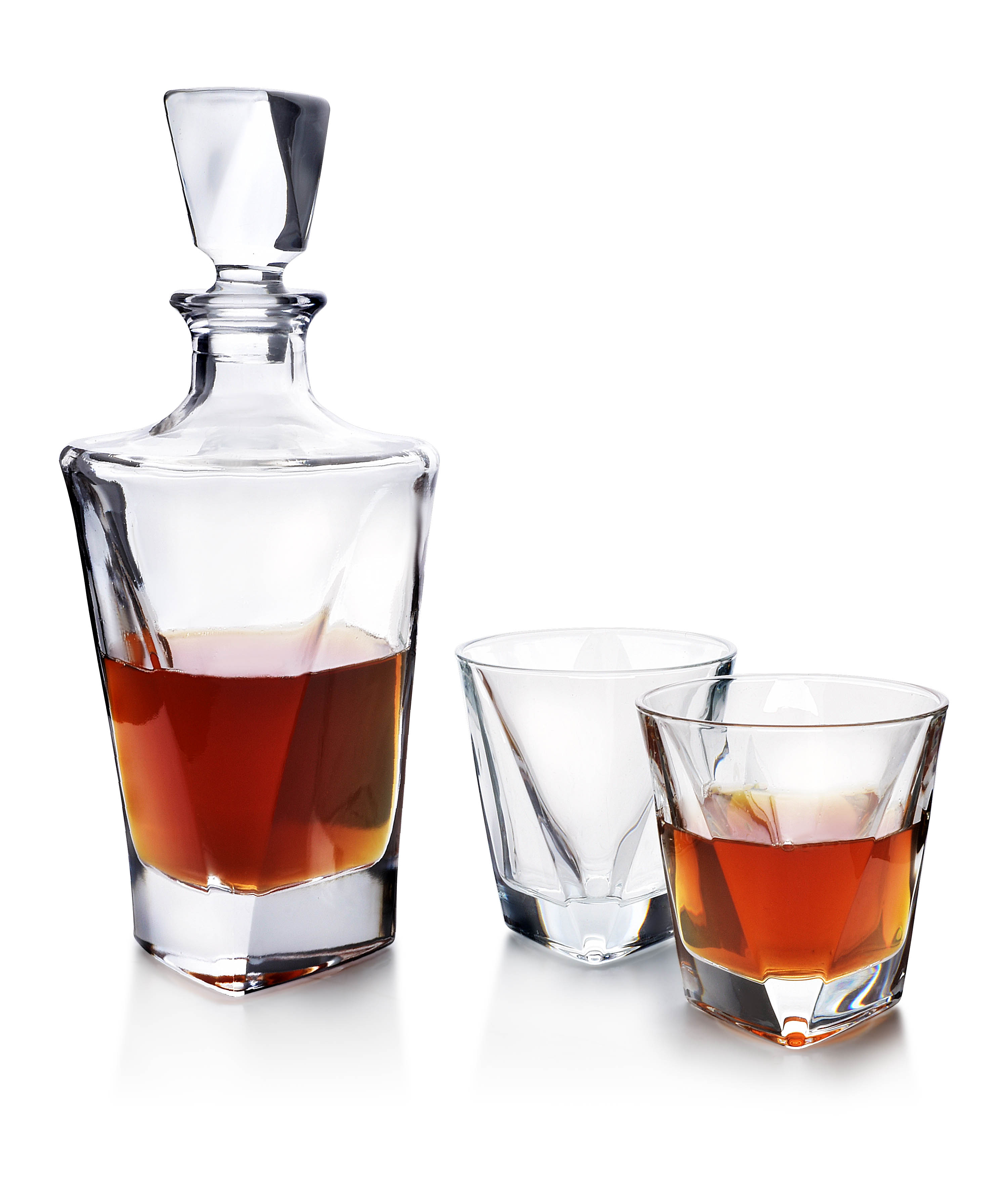 Dekantterisetti lasi AFFEKDESIGN EVA TRIANGLE 780/280 ml kirkas 7 kpl ...