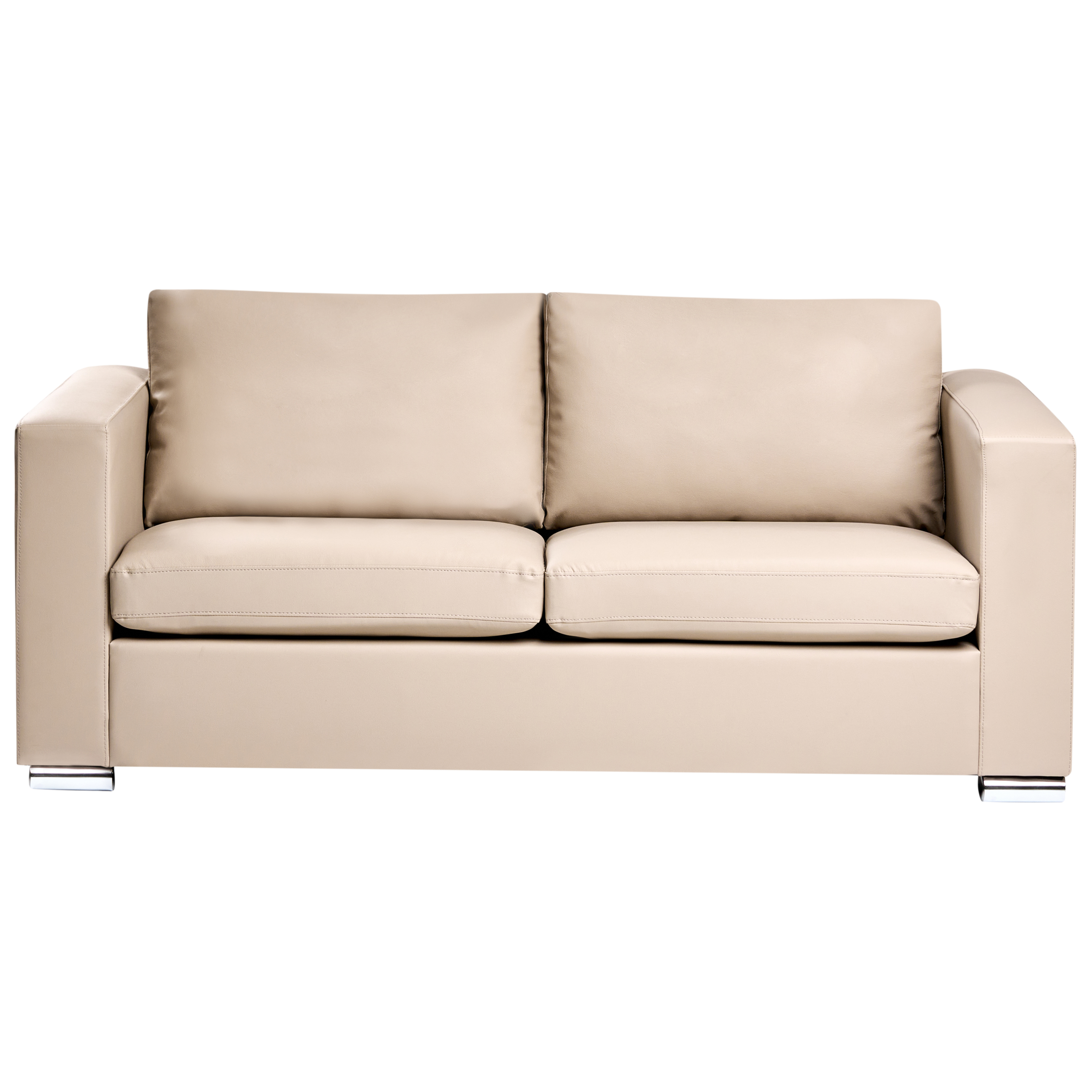 Sohva HELSINKI nahka Beige 3-istuttava - 0,00 € - hobbybox.fi