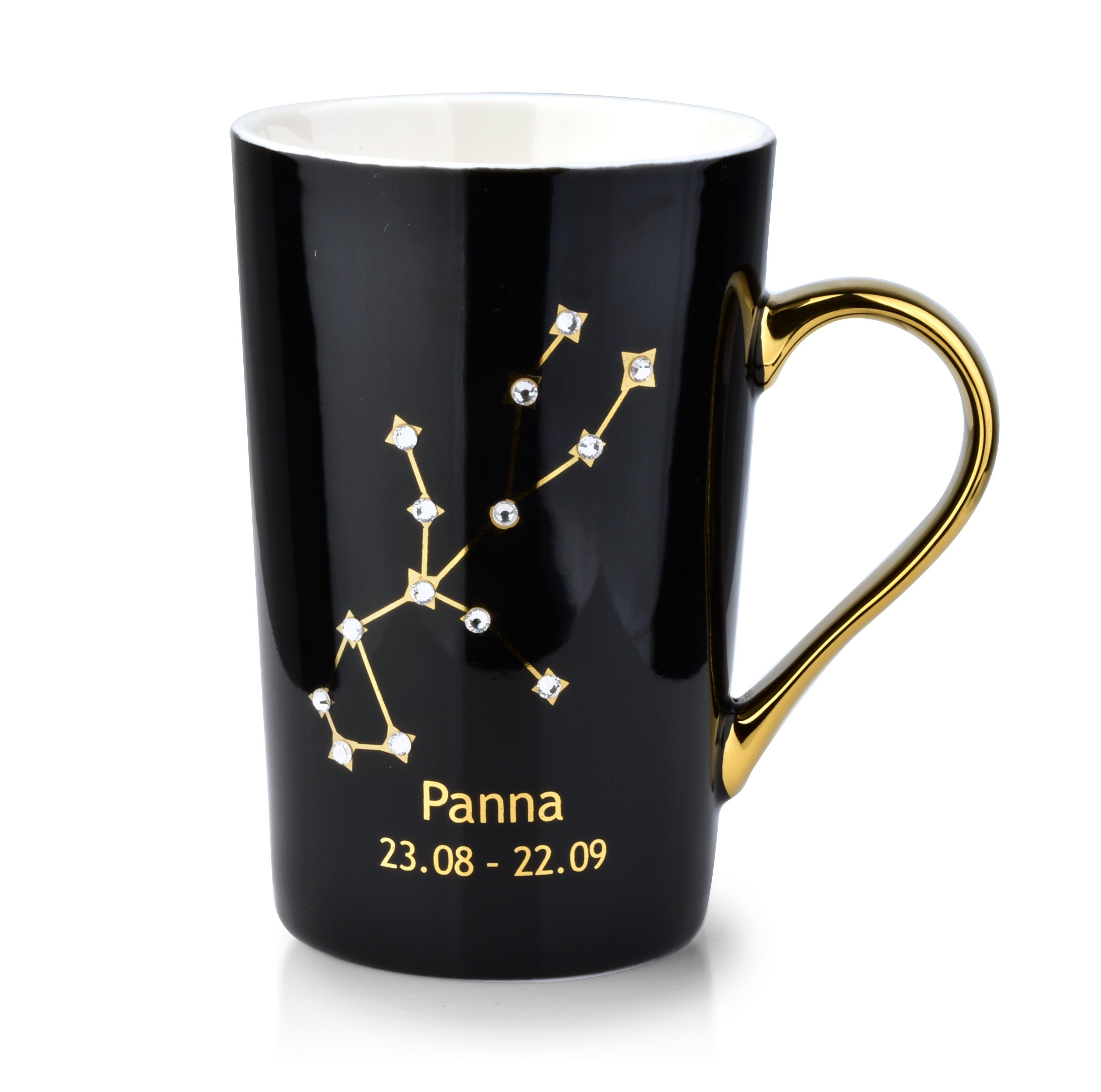 Muki posliini AFFEK DESIGN ZODIAK Panna 430 ml musta 1 kpl - 18,00 ...