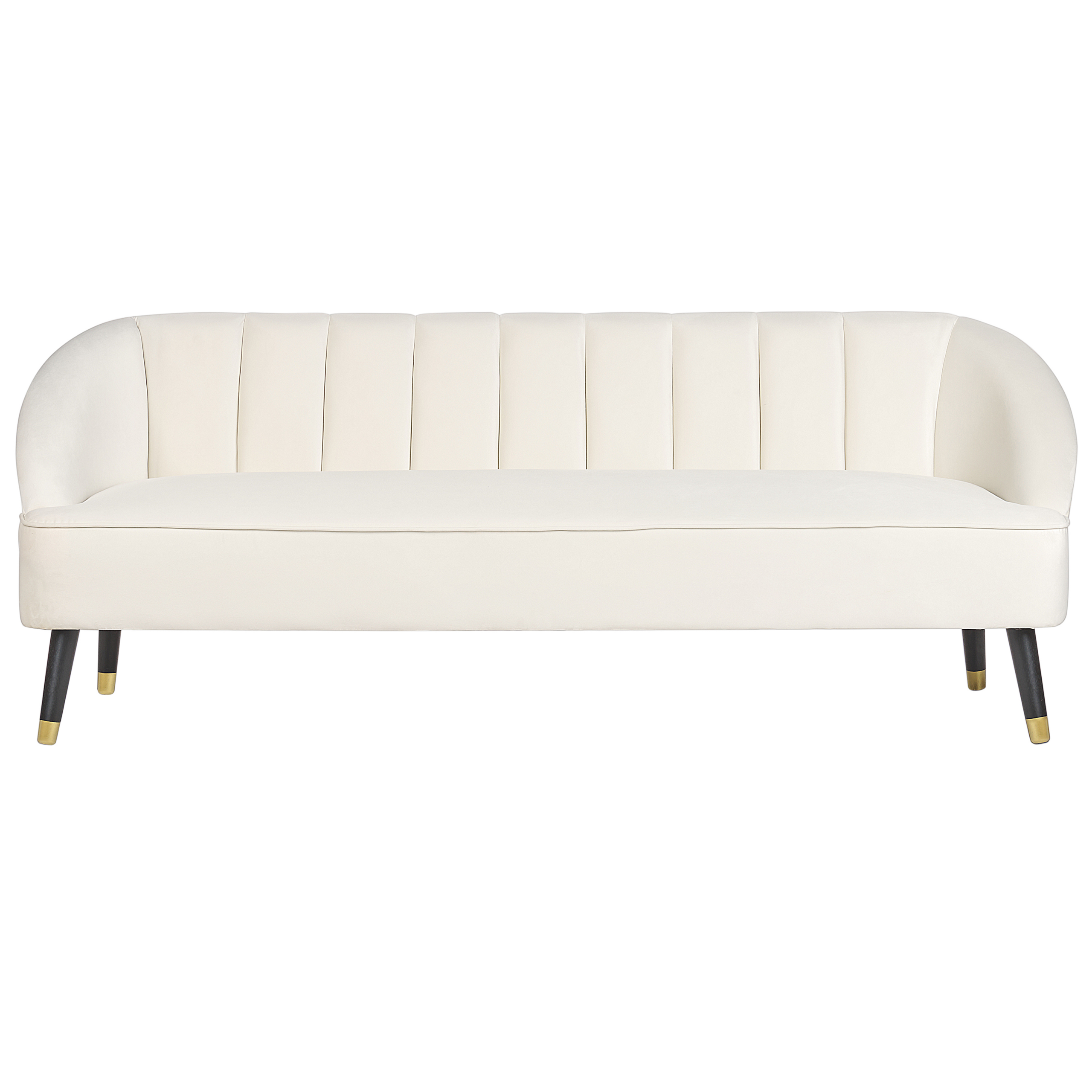 Sohva ALSVAG sametti Luonnonvalkoinen 3-istuttava - 0,00 € - hobbybox.fi