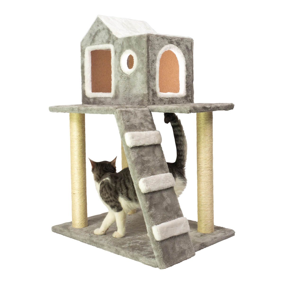 Trekker Kissan kiipeilypuu Cabin 90cm - hobbybox.fi